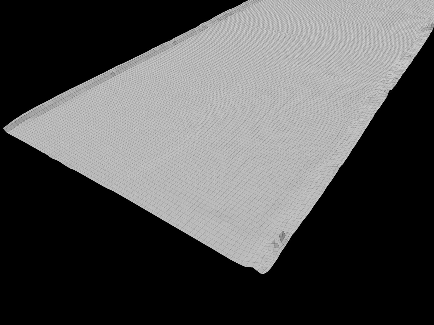 Concrete Road Scan 3D Model - TurboSquid 1671382
