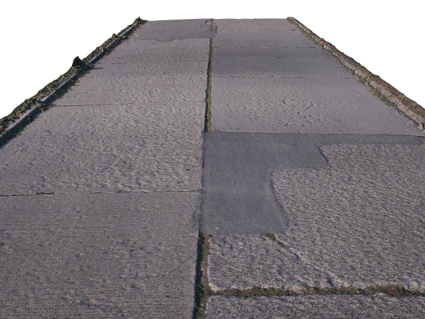 Concrete Road Scan 3D Model - TurboSquid 1671382