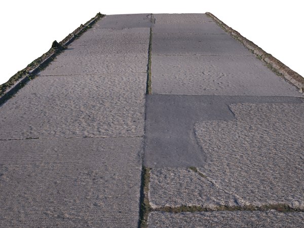 Asphalt road scan 3D model - TurboSquid 1652953