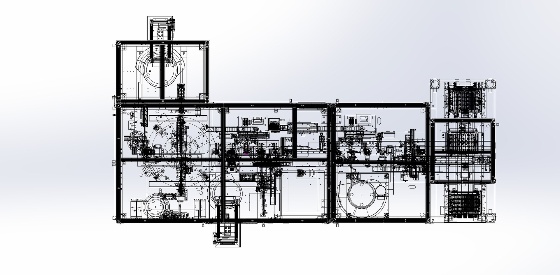 3D Tray curing automatic loading and unloading machine - TurboSquid 1947532
