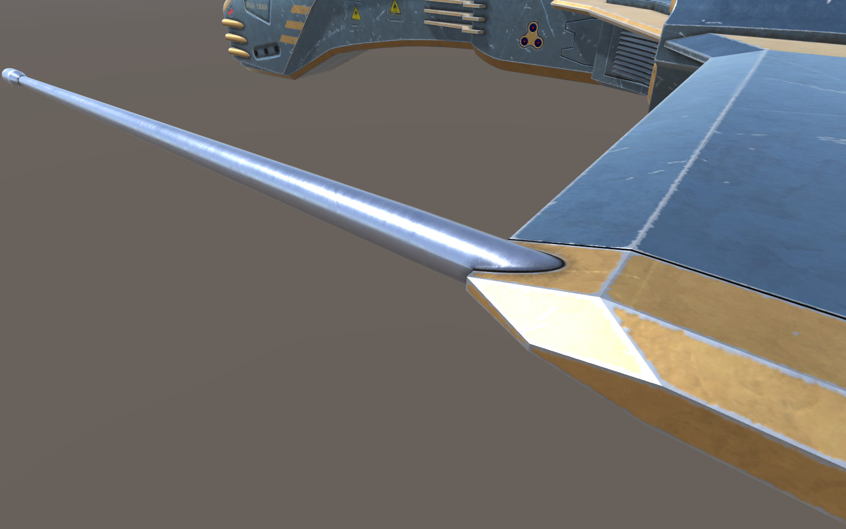 Spaceship dagger type 1 3D model - TurboSquid 1299837