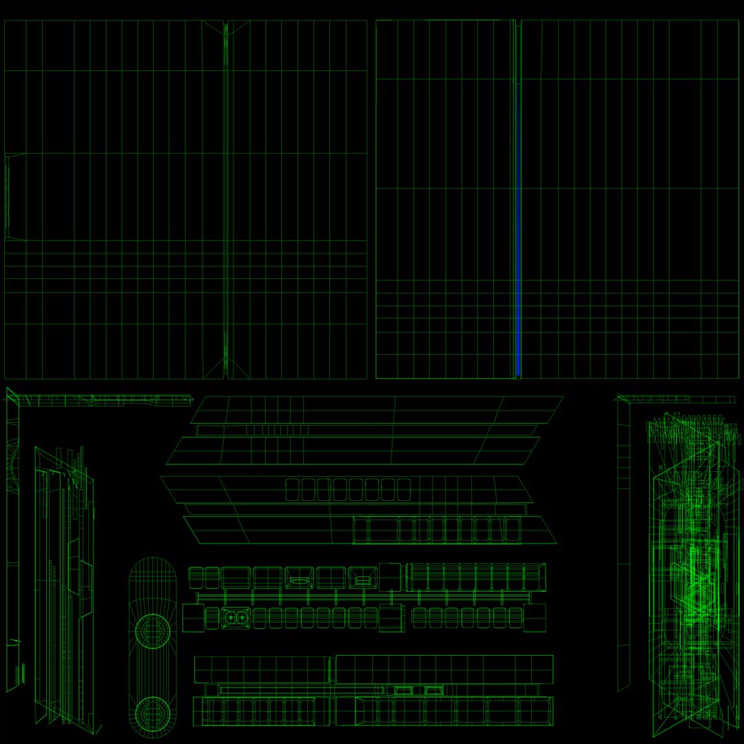 3d model sony playstation 4 console