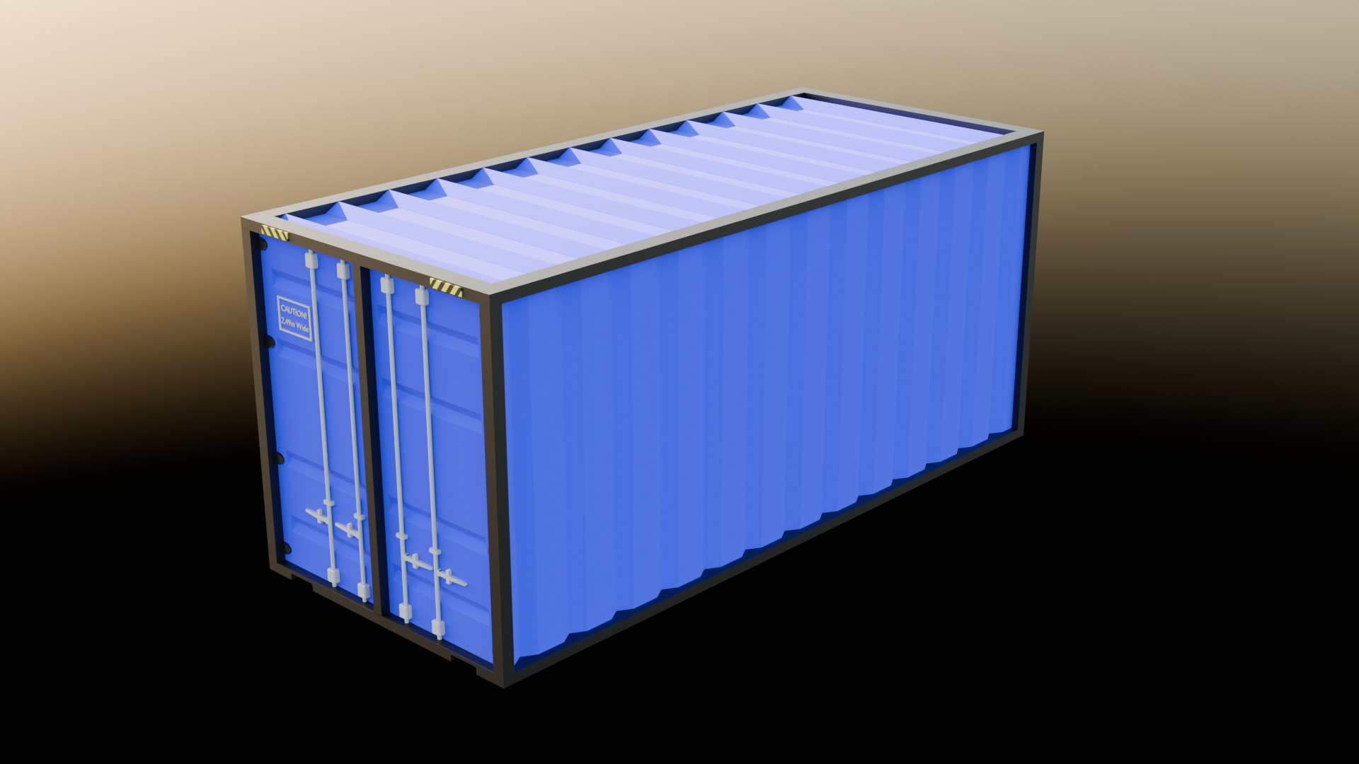 Cargo Container 3D - TurboSquid 2201773