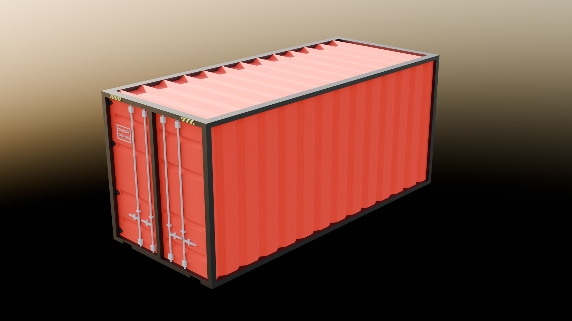 Cargo Container 3D - TurboSquid 2201773