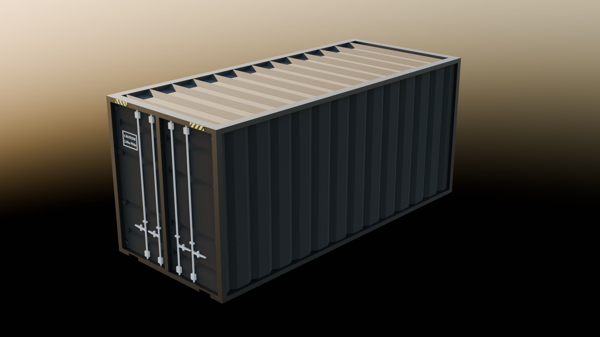 Cargo Container 3D - TurboSquid 2201773
