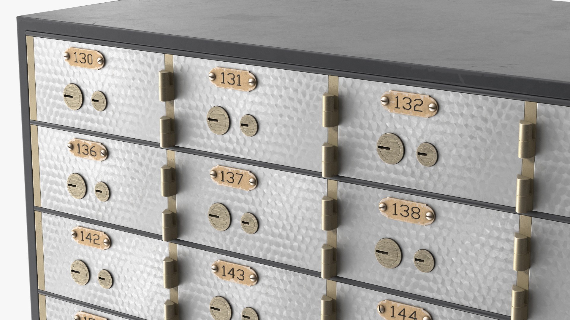 3D Safety Deposit Box Model - TurboSquid 2326787