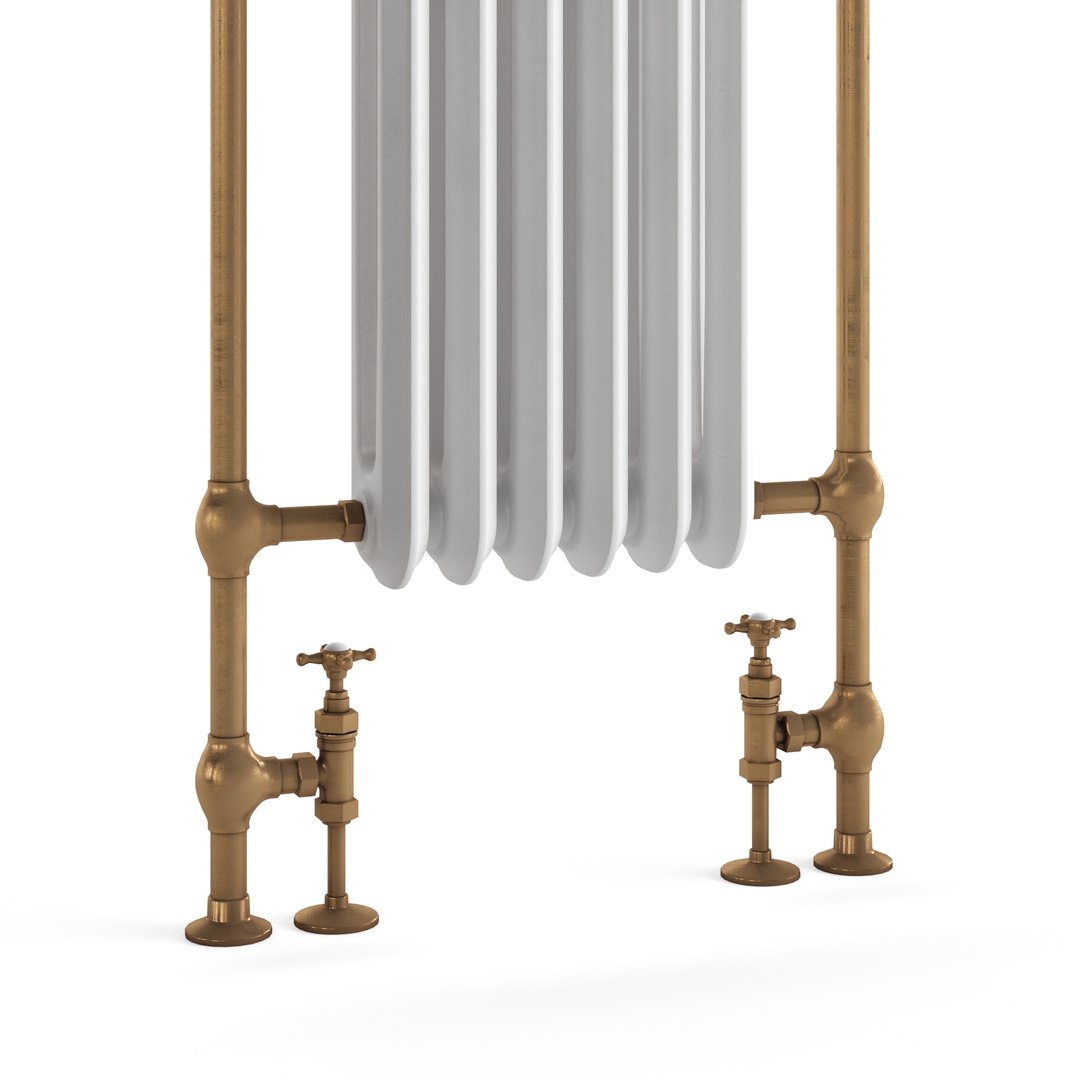 3D Classic Bathtub Faucet Radiator - TurboSquid 1784895