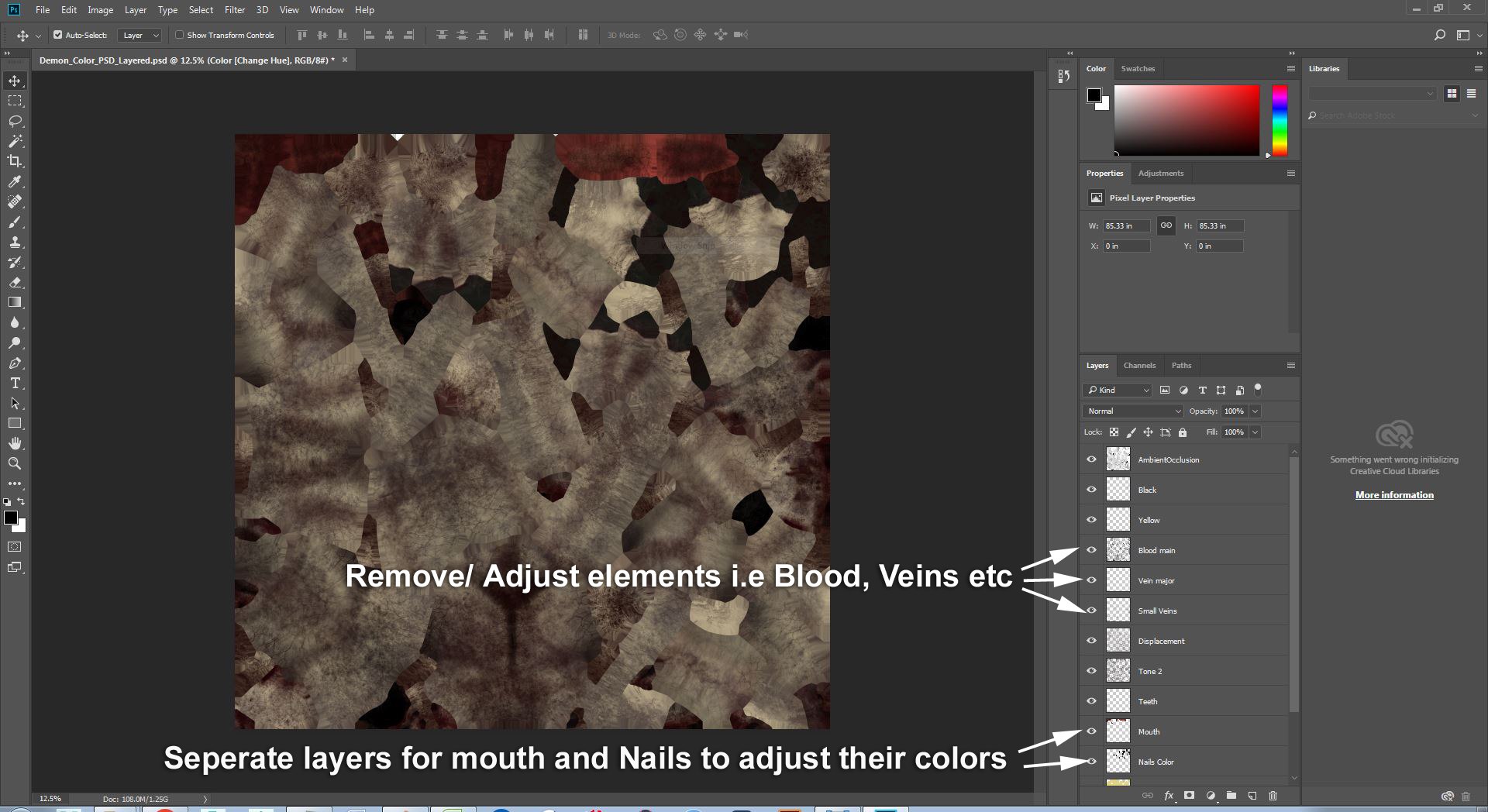 Scary Bride Demon 3D Model - TurboSquid 2142347