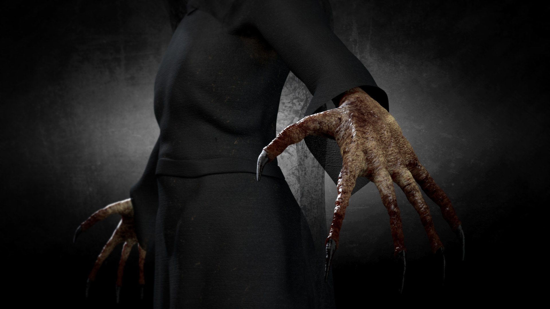 Scary Bride Demon 3D Model - TurboSquid 2142347