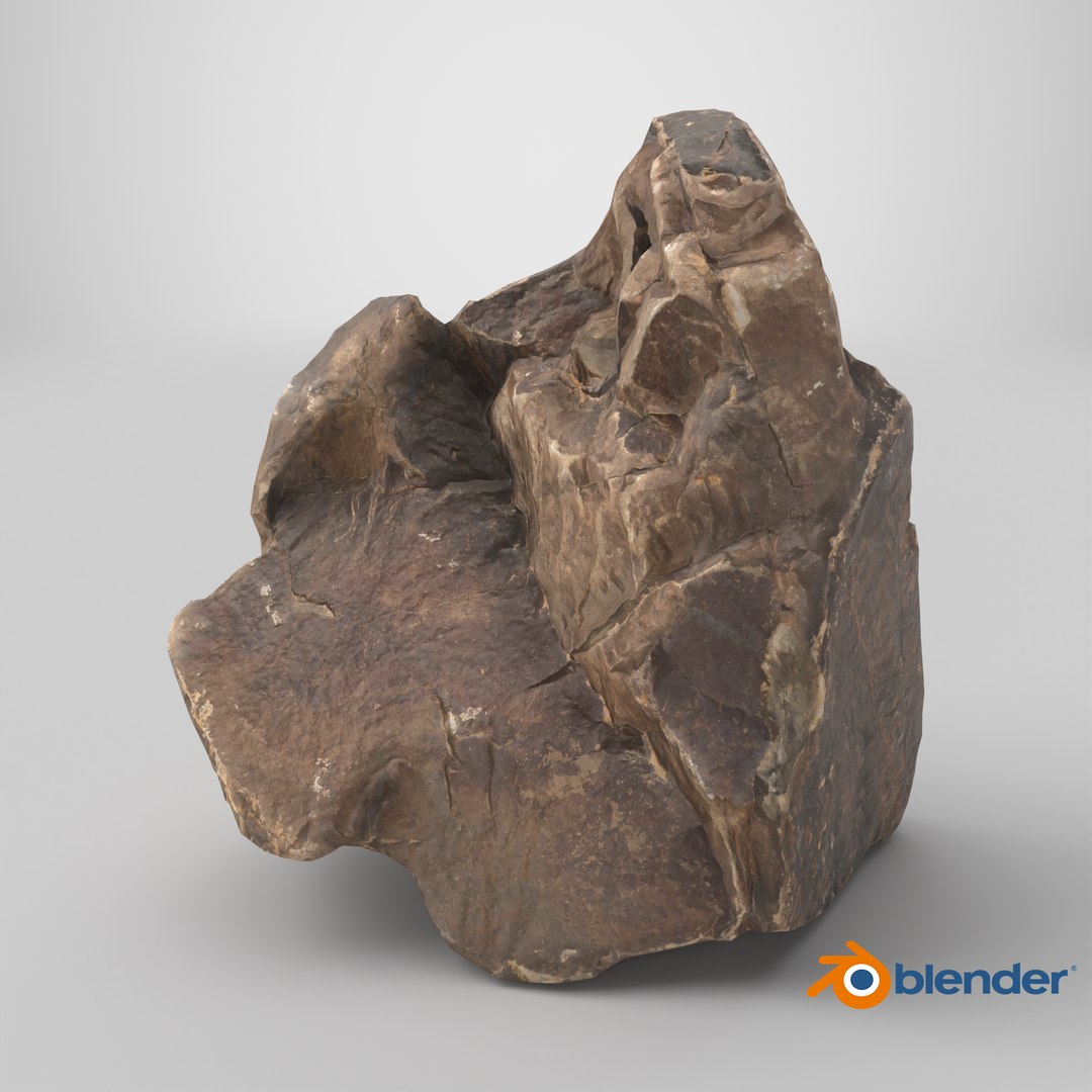 3D Essential Scanned Rock 08 StemCell Model - TurboSquid 2242345