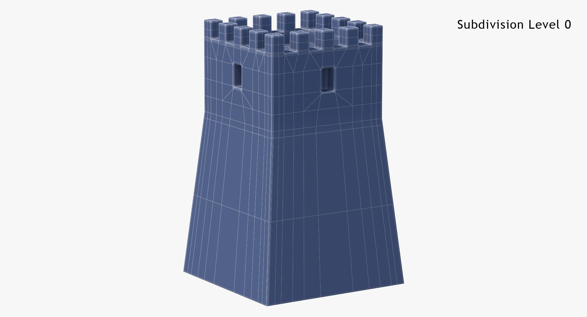 Medieval Tower 03 3D - TurboSquid 2124436