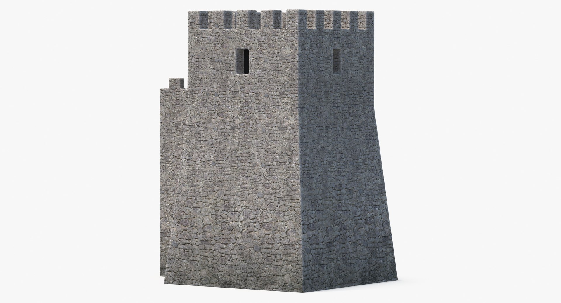 Medieval Tower 03 3D - TurboSquid 2124436