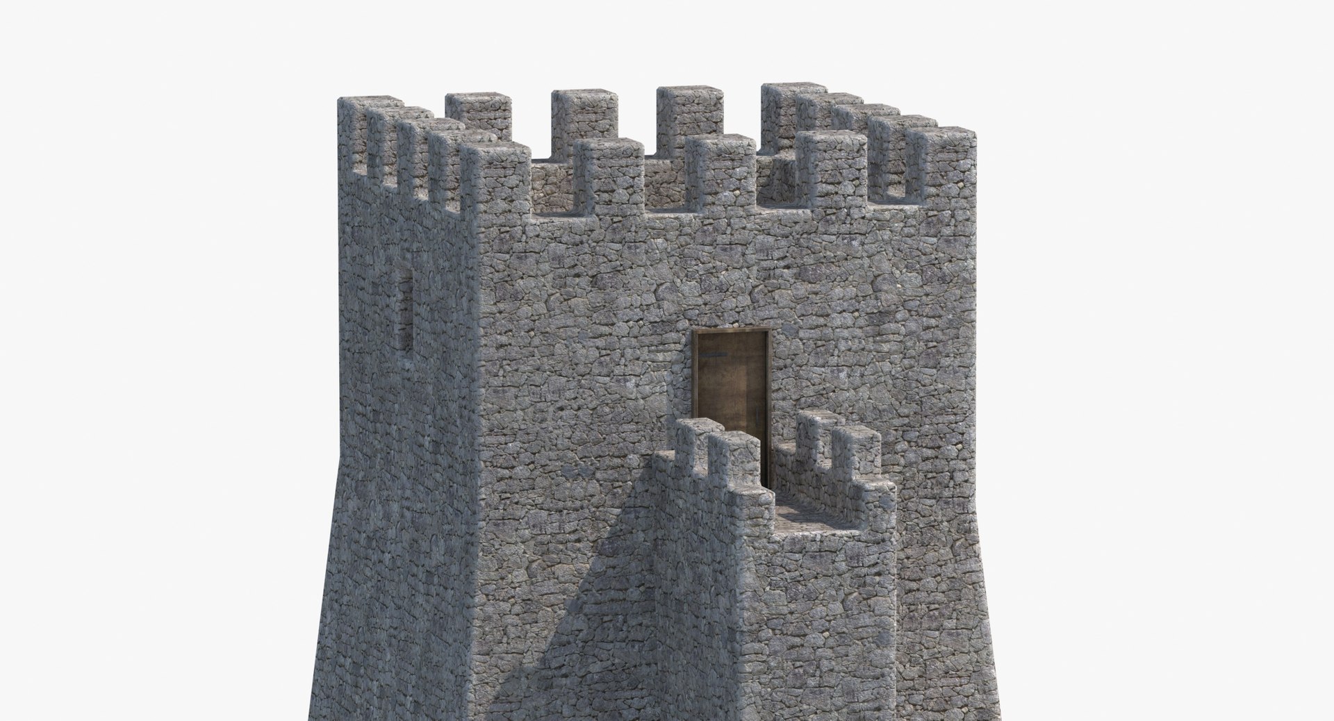 Medieval Tower 03 3D - TurboSquid 2124436