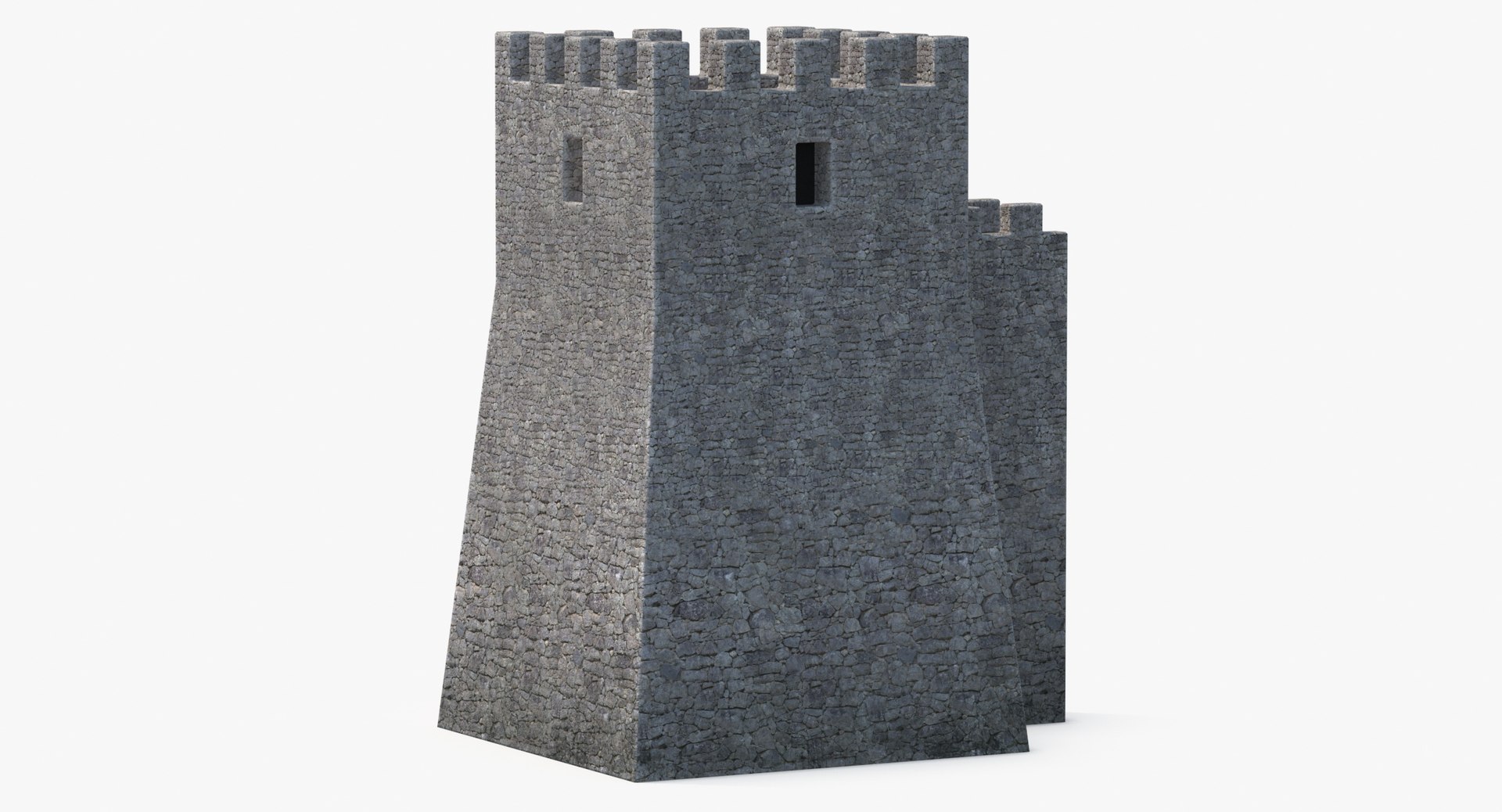 Medieval Tower 03 3D - TurboSquid 2124436