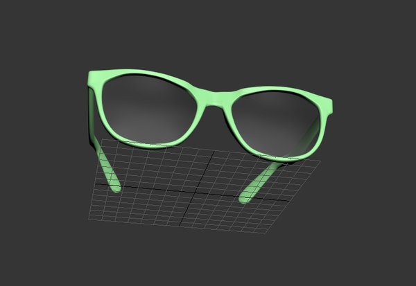 Sunglasses shades 3D model - TurboSquid 1447830