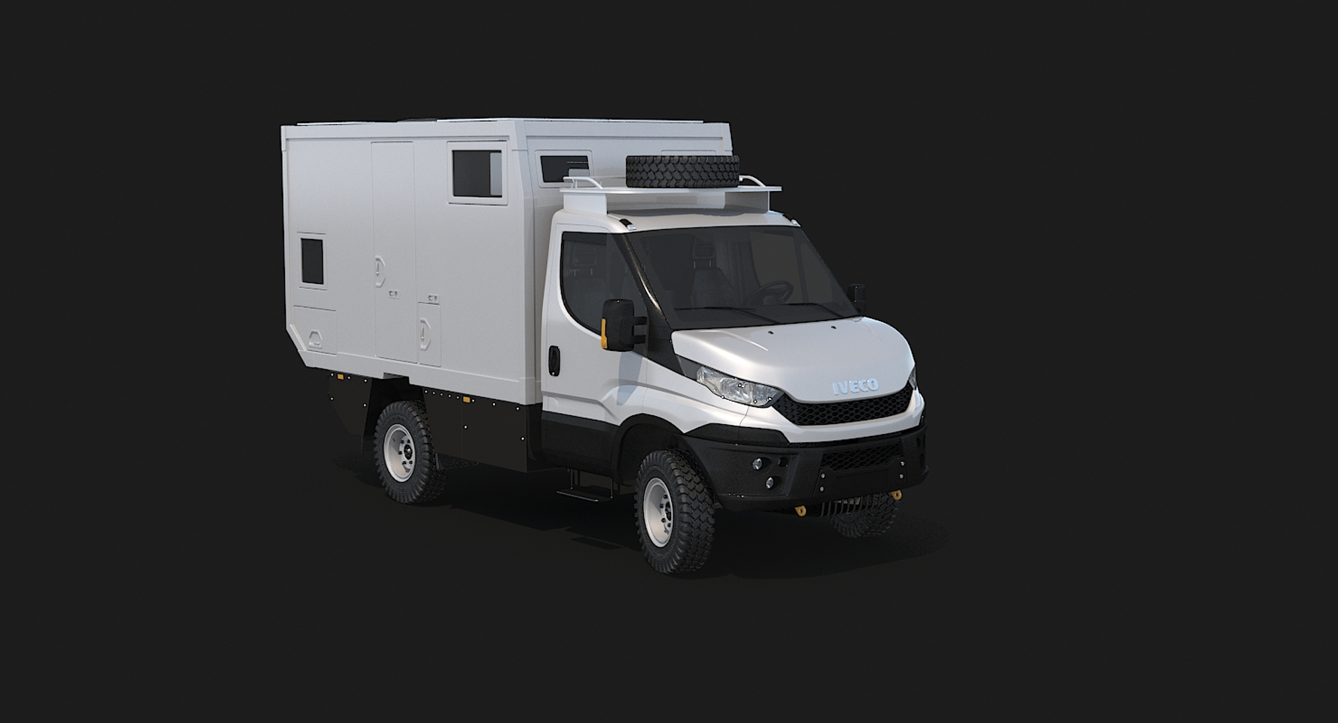 4x4 Motorhome 3d Max