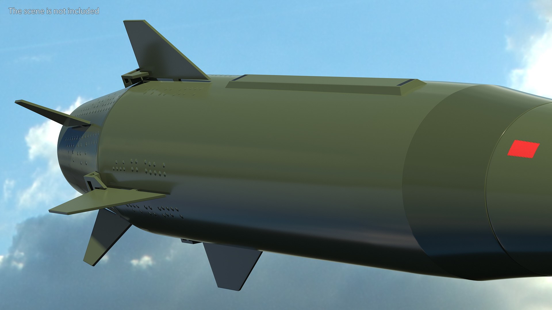 Hypersonic Ballistic Missile 3D Model - TurboSquid 1912225