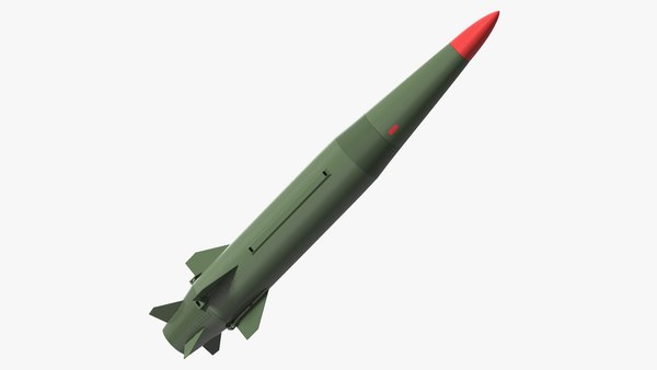 Hypersonic Ballistic Missile 3D model - TurboSquid 1912225