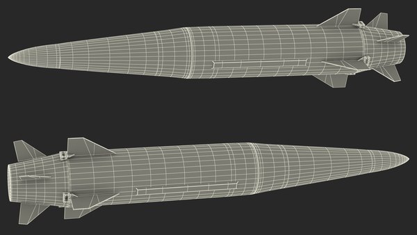 Hypersonic Ballistic Missile 3D model - TurboSquid 1912225