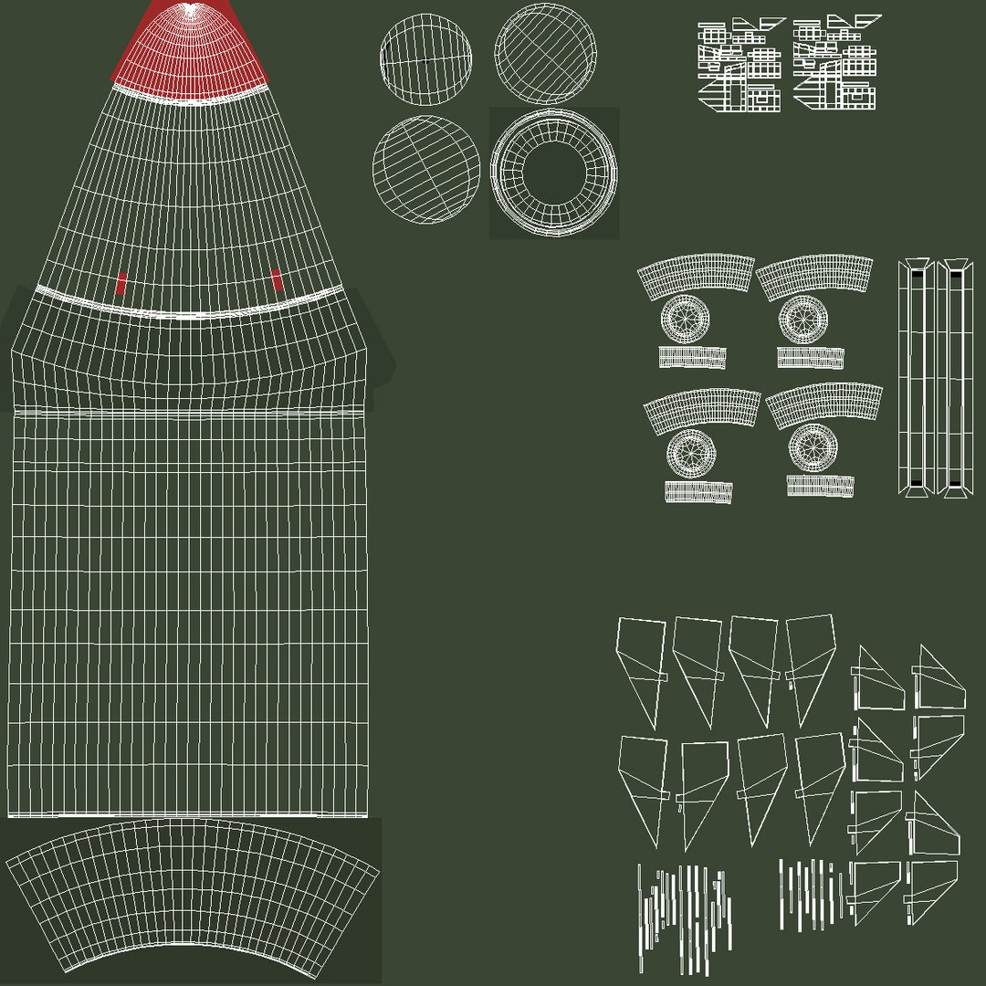 Hypersonic Ballistic Missile 3D model - TurboSquid 1912225