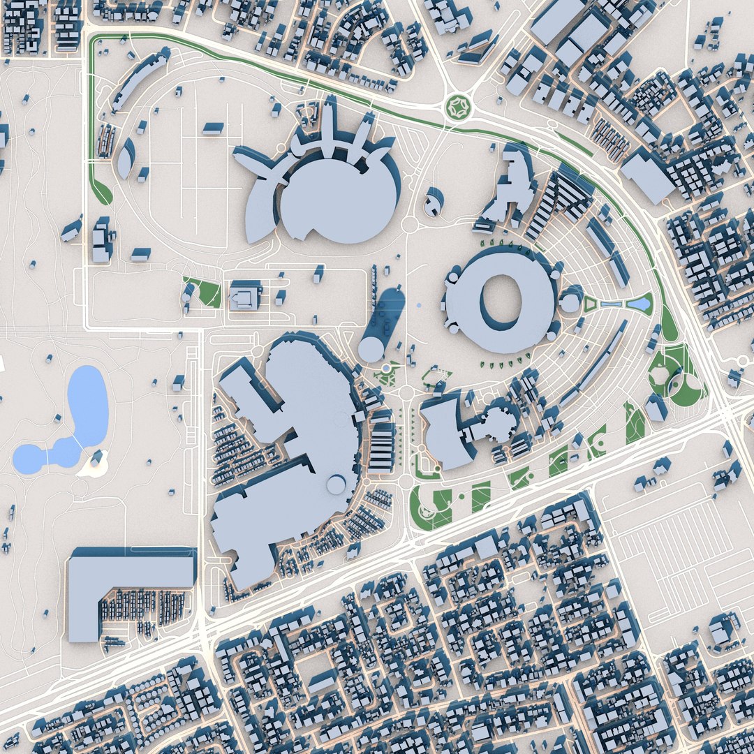 Aspire Tower Tornado Tower Doha Qatar 3D Model - TurboSquid 2359307