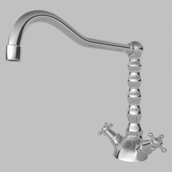 3d model of kitchen tap