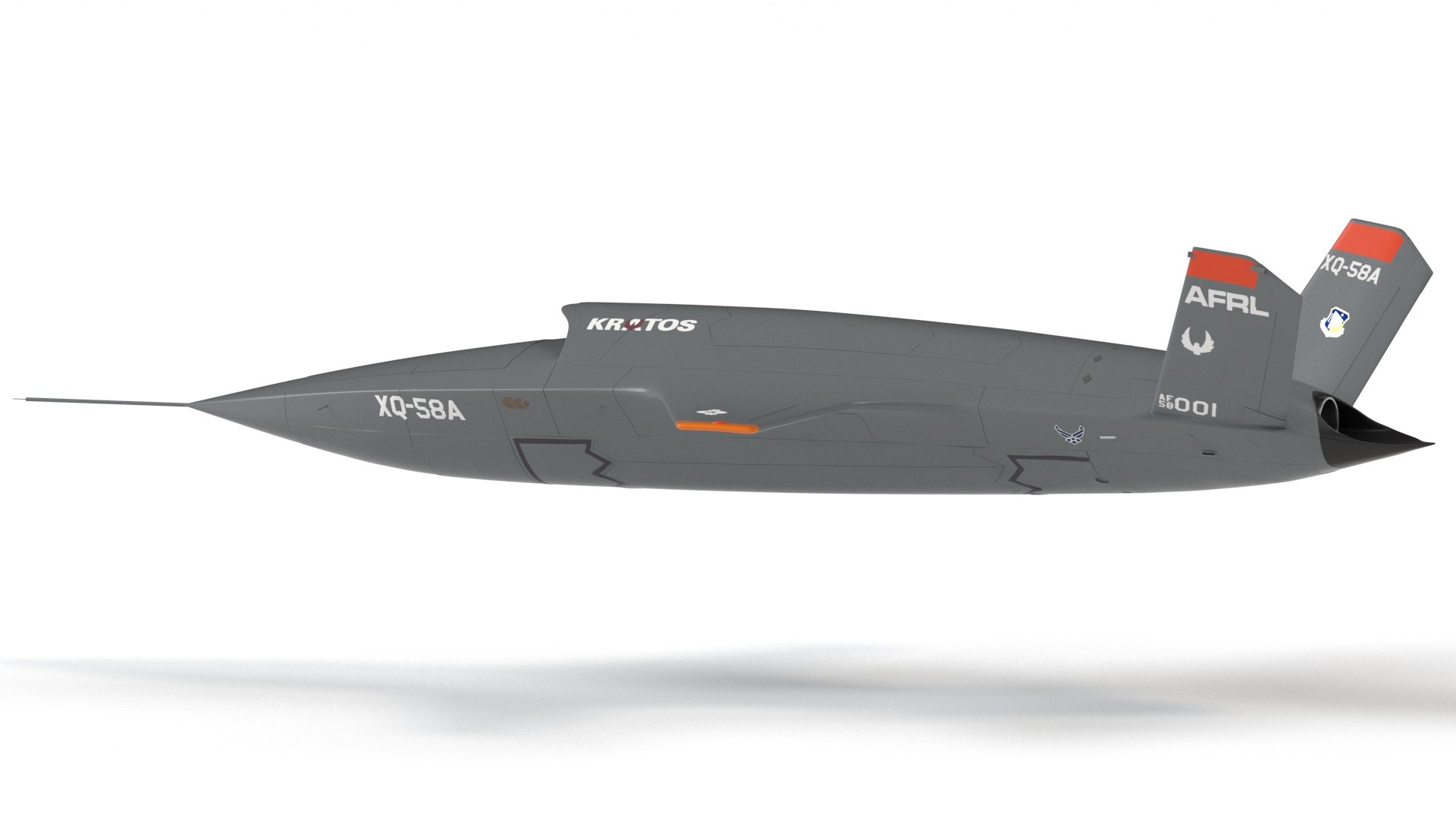 XQ-58 Valkyrie 3D Model - TurboSquid 1736350