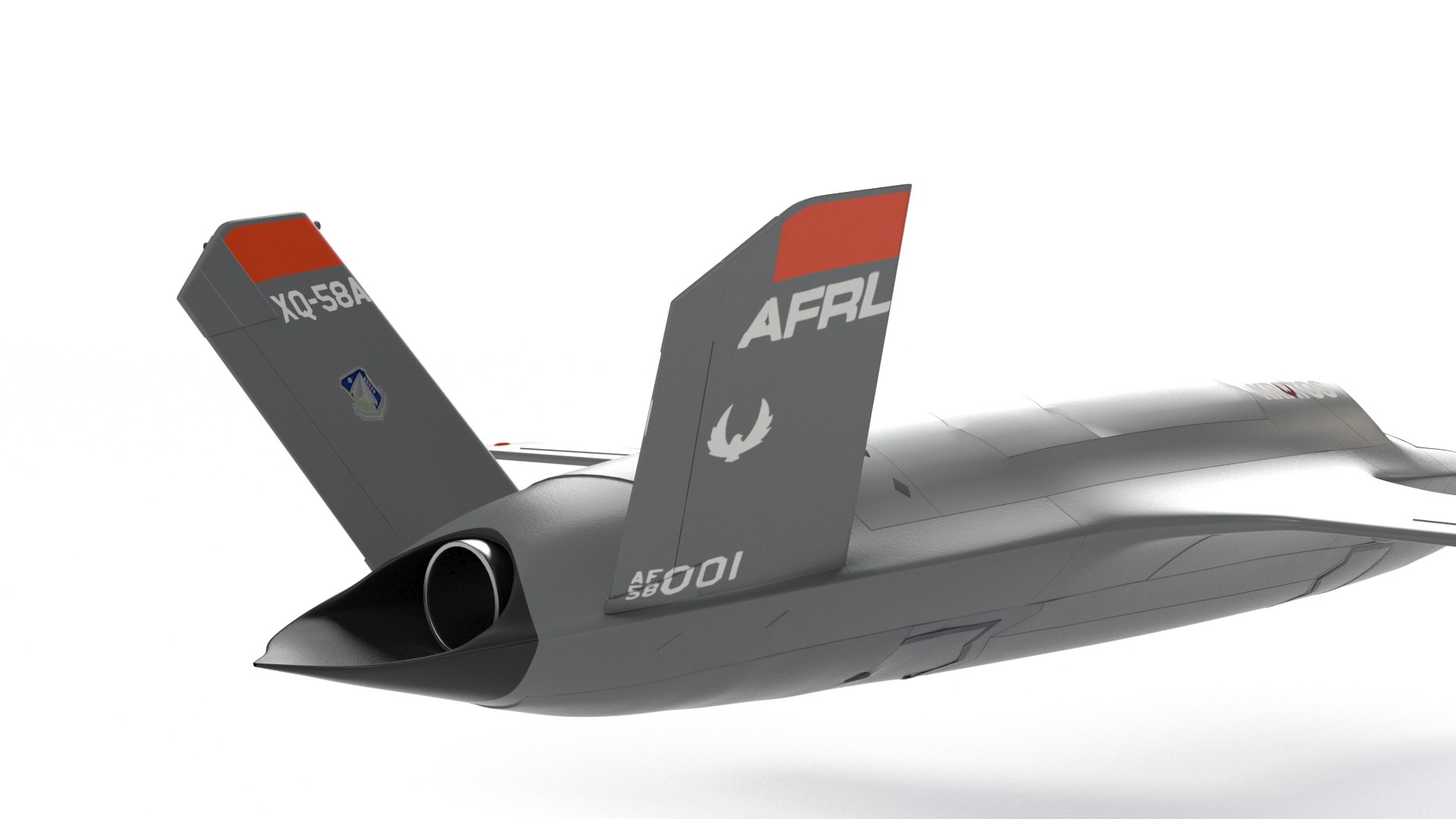 XQ-58 Valkyrie 3D Model - TurboSquid 1736350