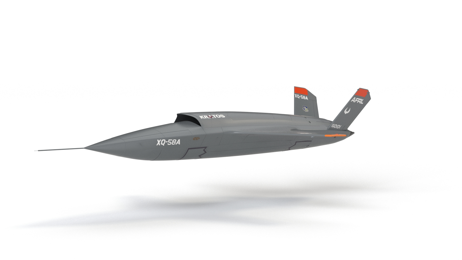 XQ-58 Valkyrie 3D Model - TurboSquid 1736350