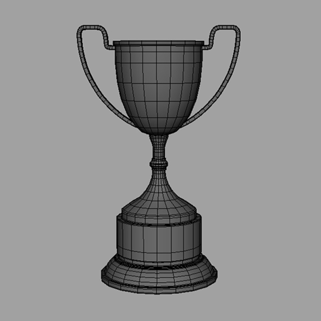 trophy 3d model