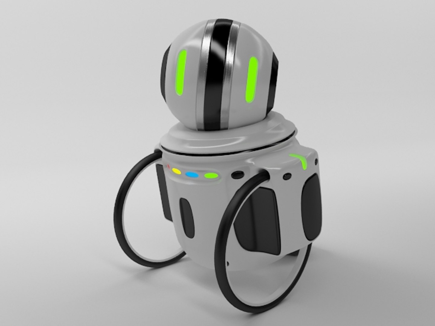 3d robot model