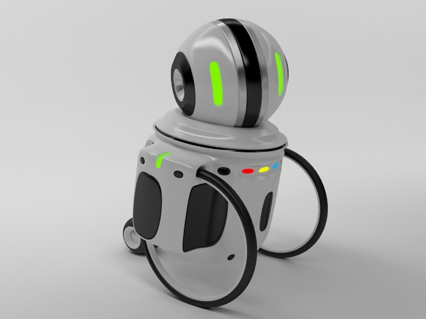 3d robot model