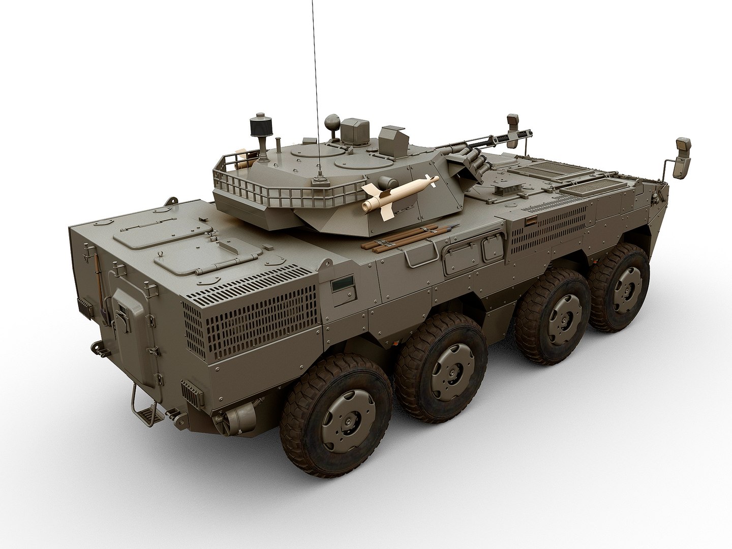 3D NORINCO ZBL-09 Snow Leopard Model - TurboSquid 2104539