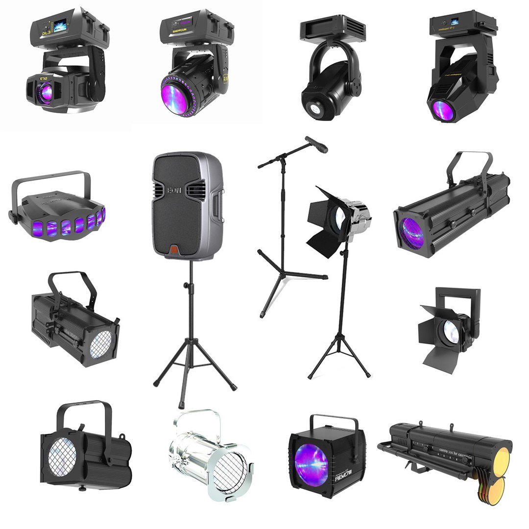 3d Max Stage Equipment