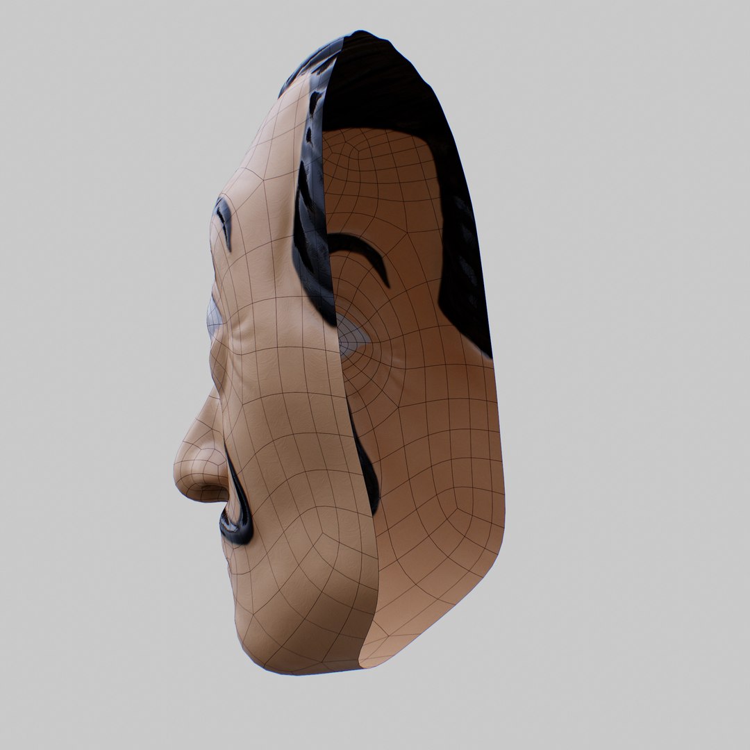 Salvador Dali Mask 3D Model - TurboSquid 1709223