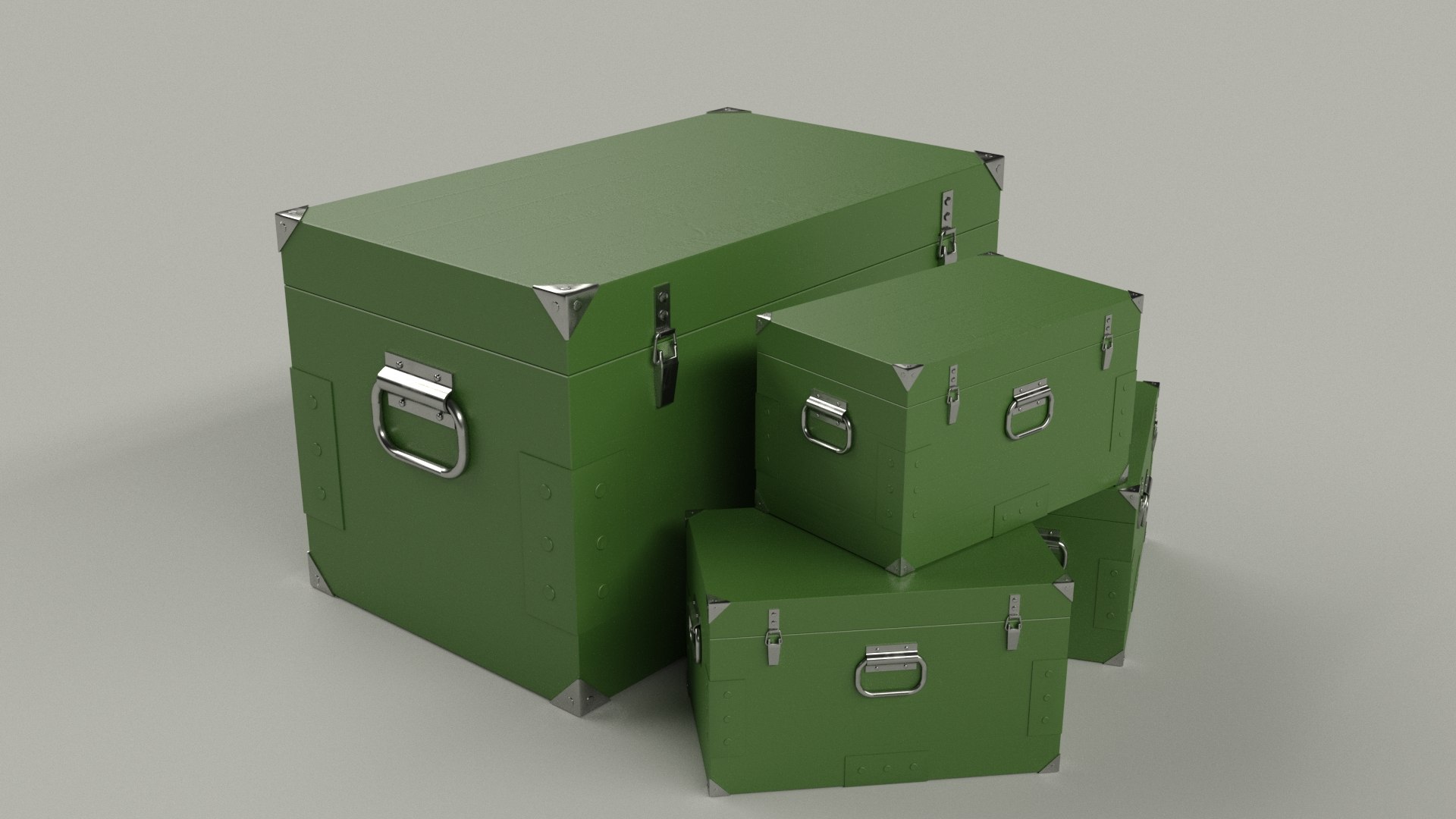 Army Box 3D - TurboSquid 1262373
