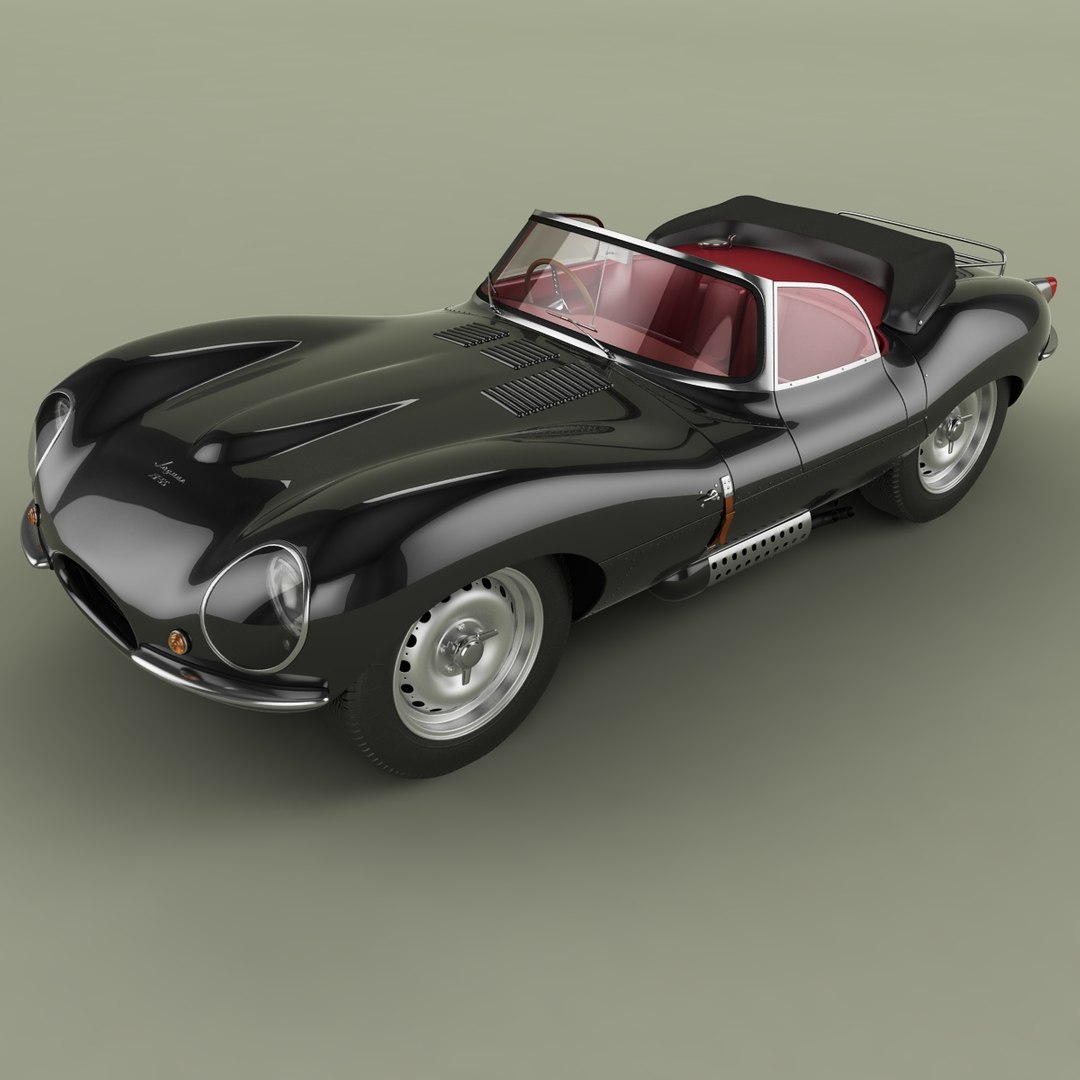 1956 Xkss Model - TurboSquid 1292871