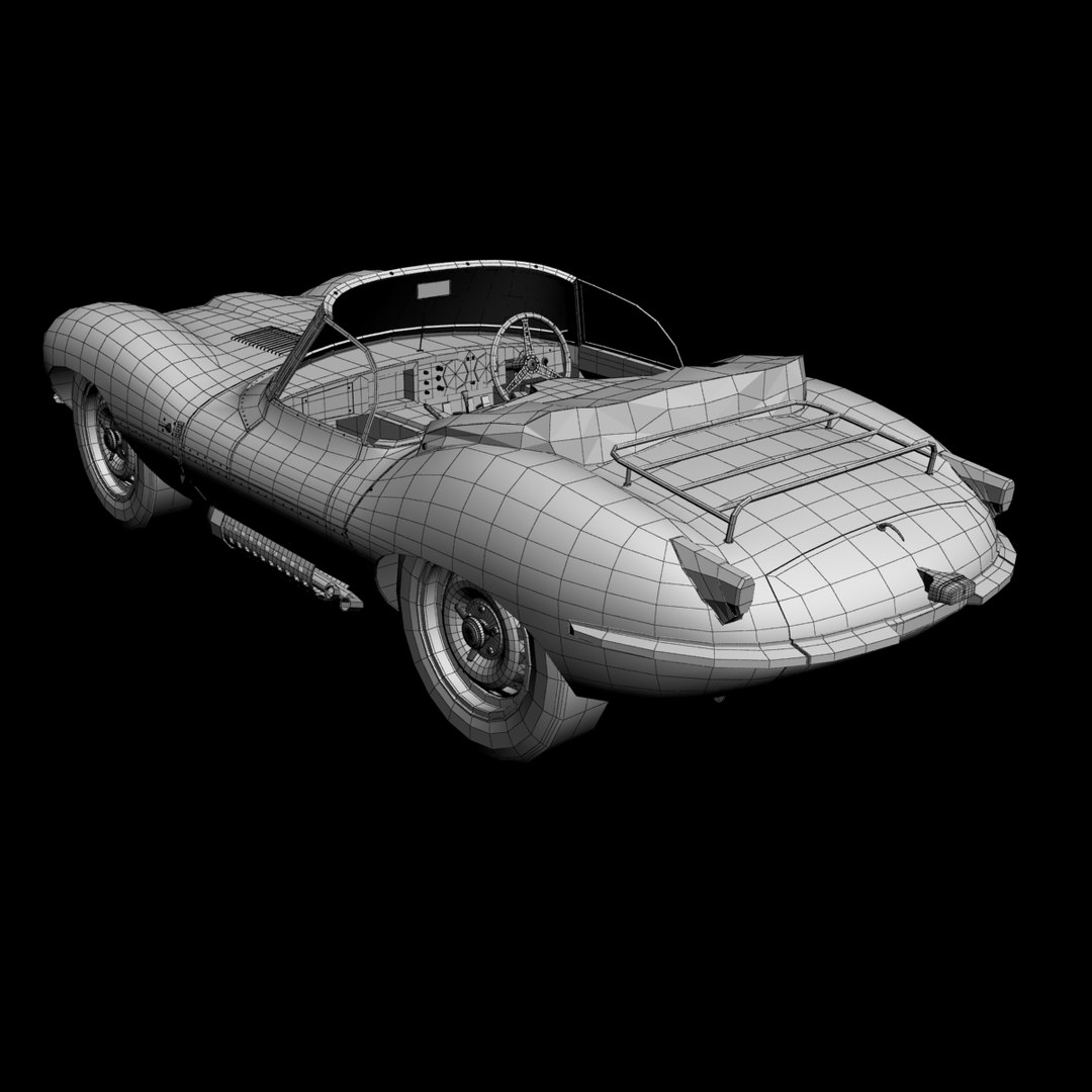1956 Xkss Model - TurboSquid 1292871