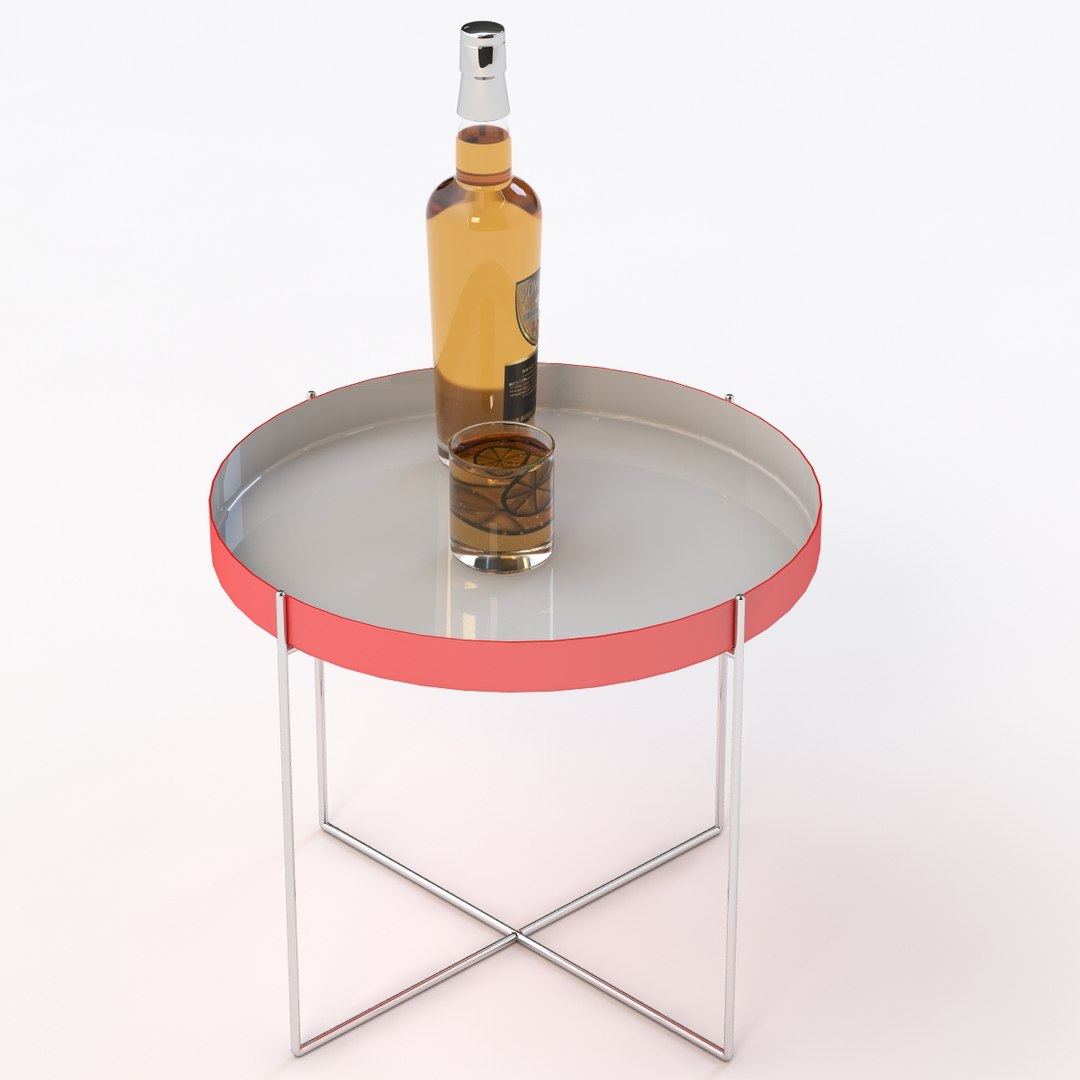 Table Realistic Photoreal 3d Model