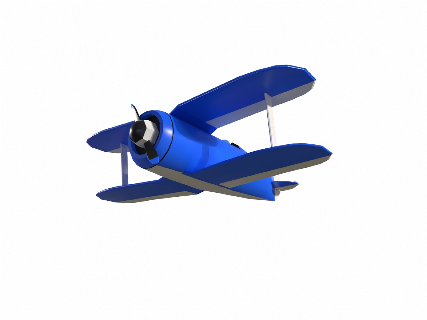 Stylized Plane 2 3D Model - TurboSquid 1807041