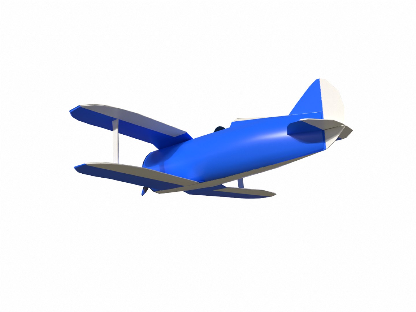 Stylized Plane 2 3D Model - TurboSquid 1807041