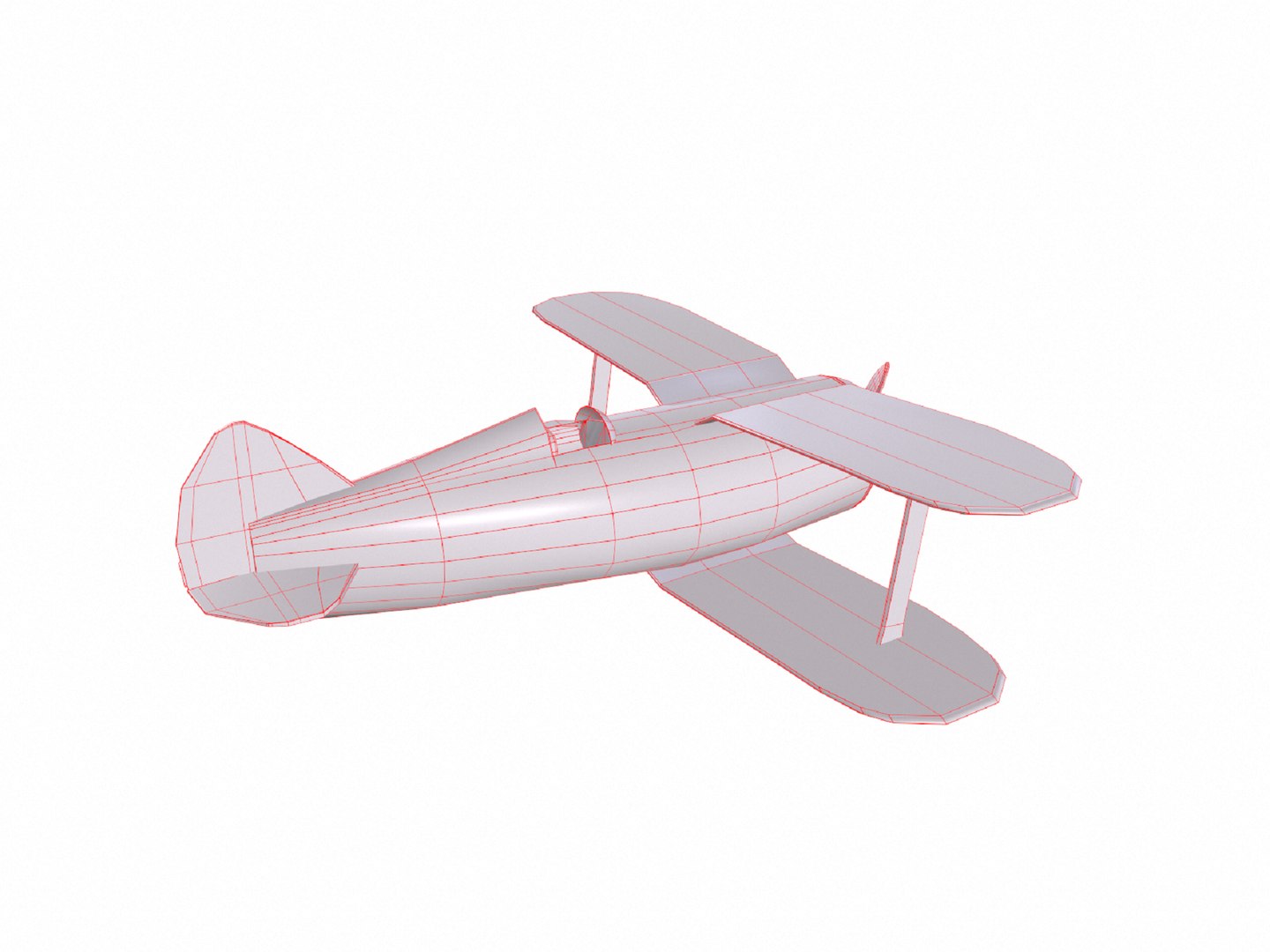 Stylized Plane 2 3D Model - TurboSquid 1807041