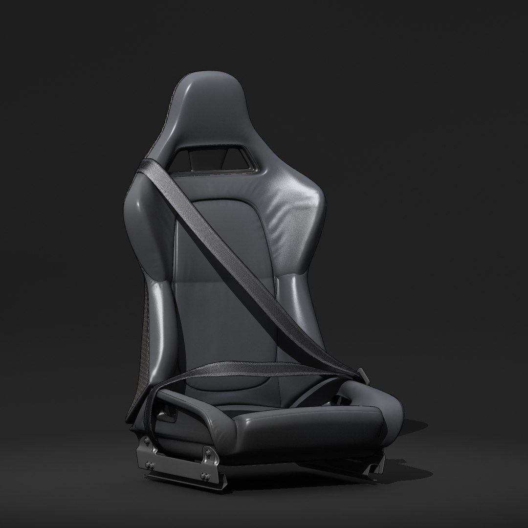 Racing Car Seat 3d Max