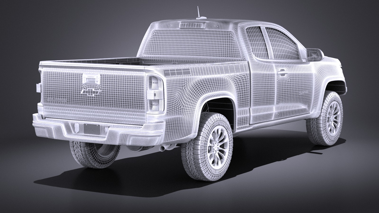3D model chevrolet colorado zr2 | 1144034 | TurboSquid