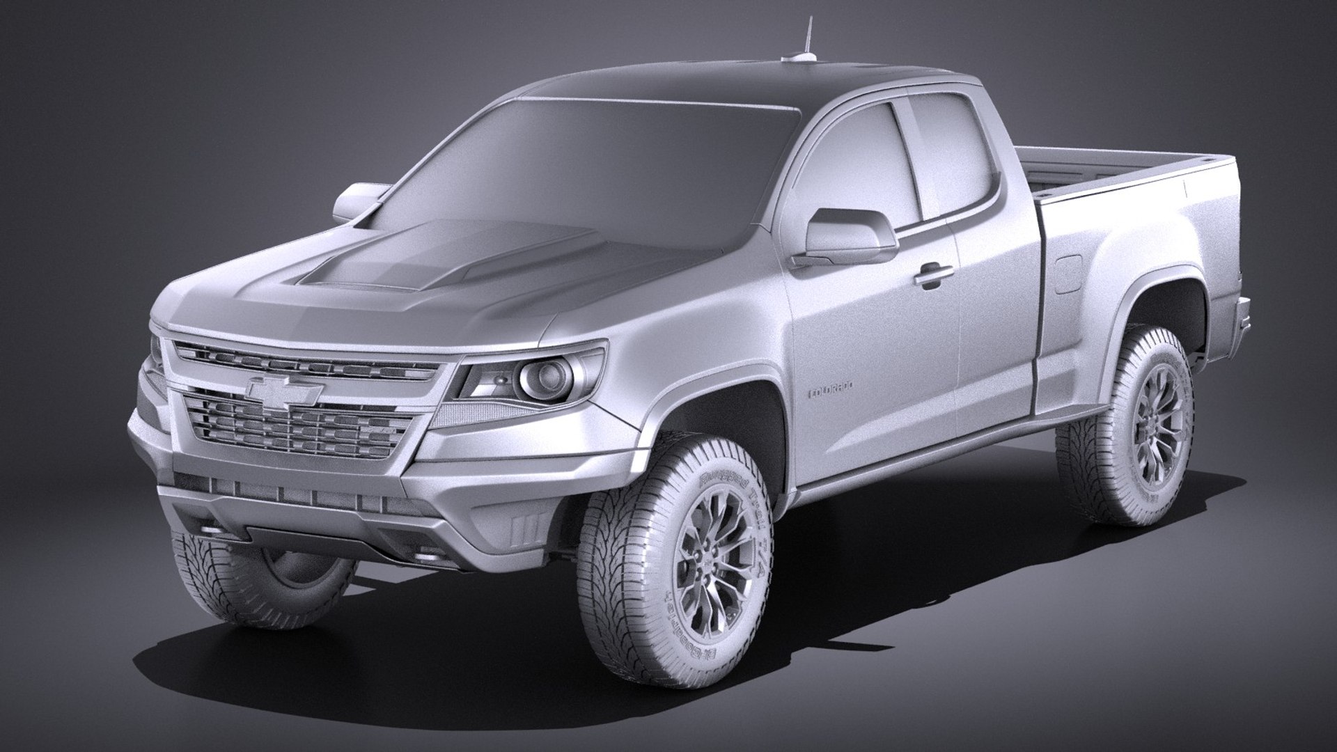 3D Model Chevrolet Colorado Zr2 | 1144034 | TurboSquid