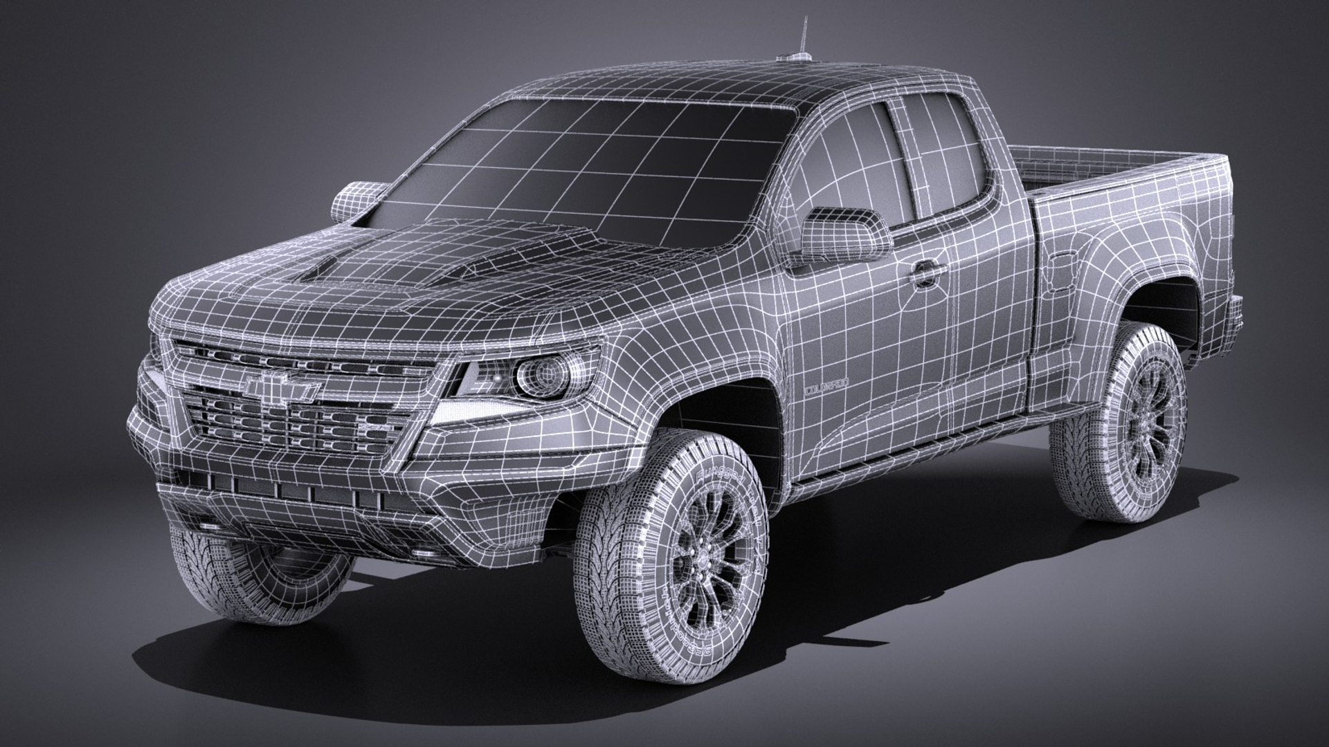 3D model chevrolet colorado zr2 | 1144034 | TurboSquid