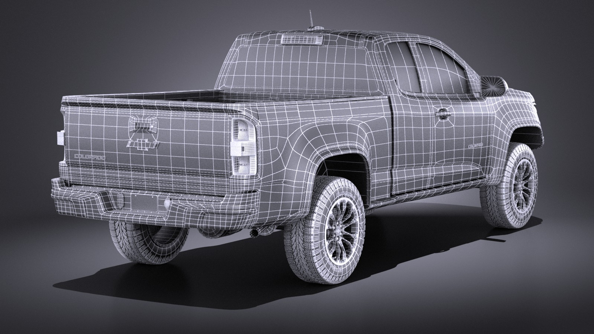3D model chevrolet colorado zr2 | 1144034 | TurboSquid