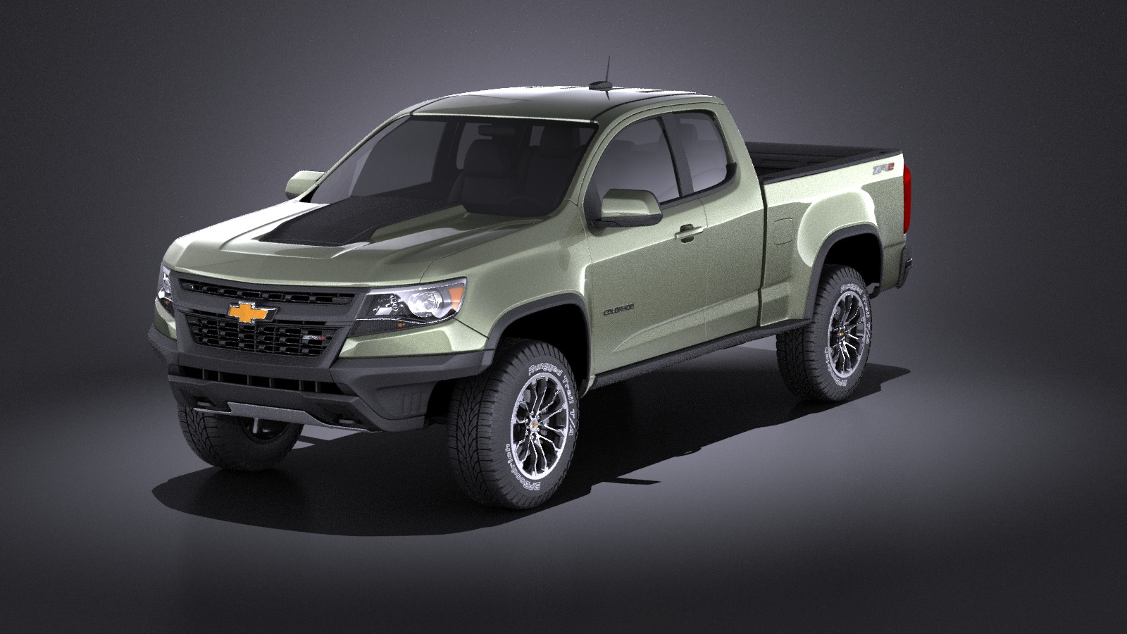 3D model chevrolet colorado zr2 | 1144034 | TurboSquid