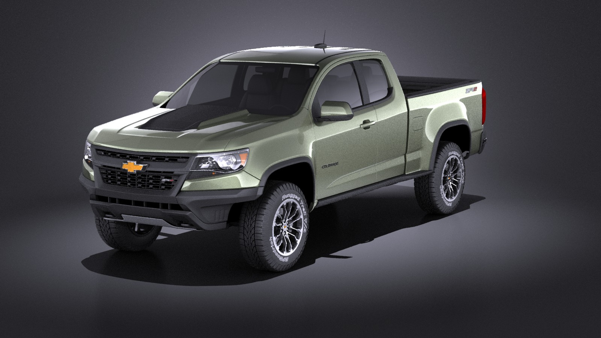 3D Model Chevrolet Colorado Zr2 | 1144034 | TurboSquid