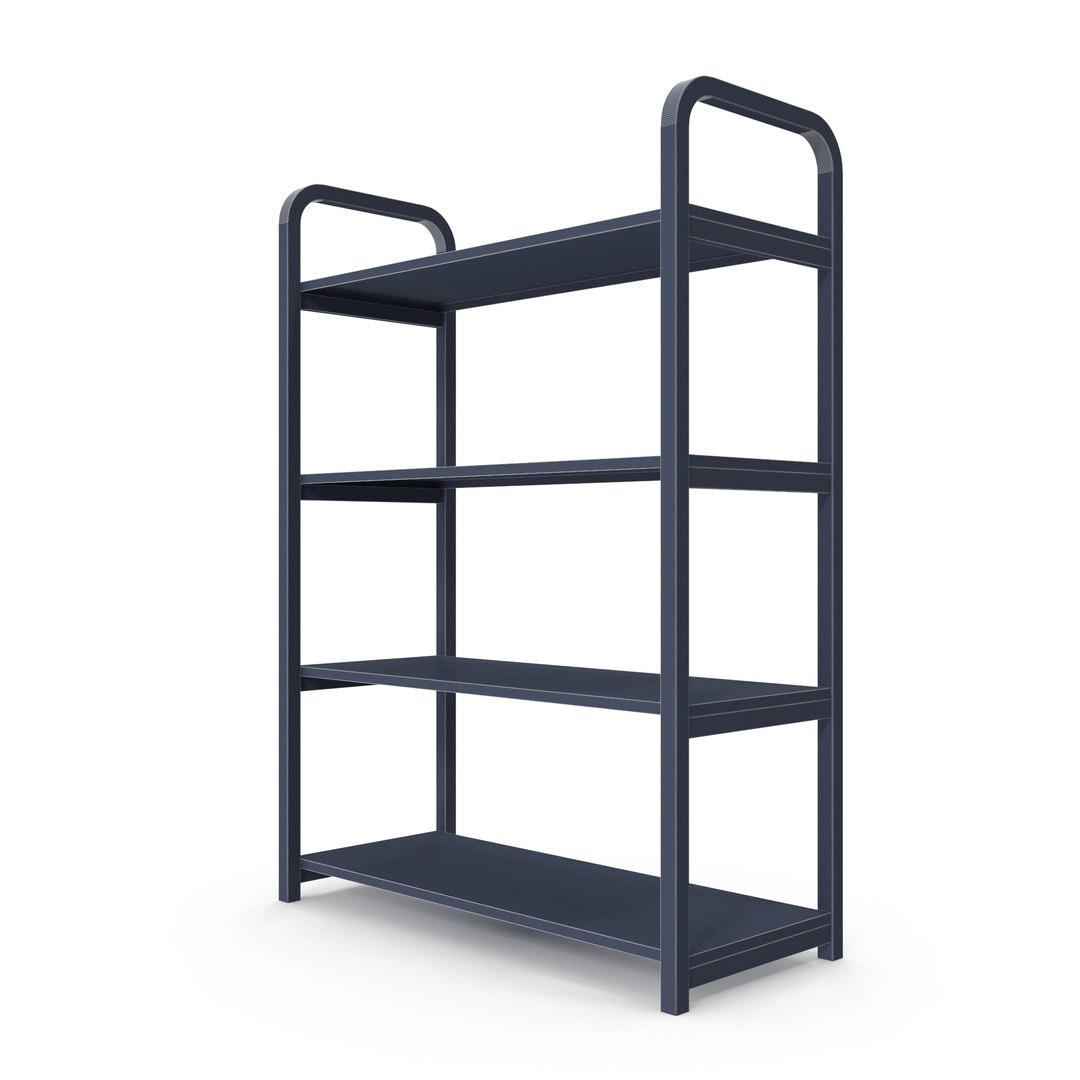 Industrial Shelf 3D Model - TurboSquid 2162630